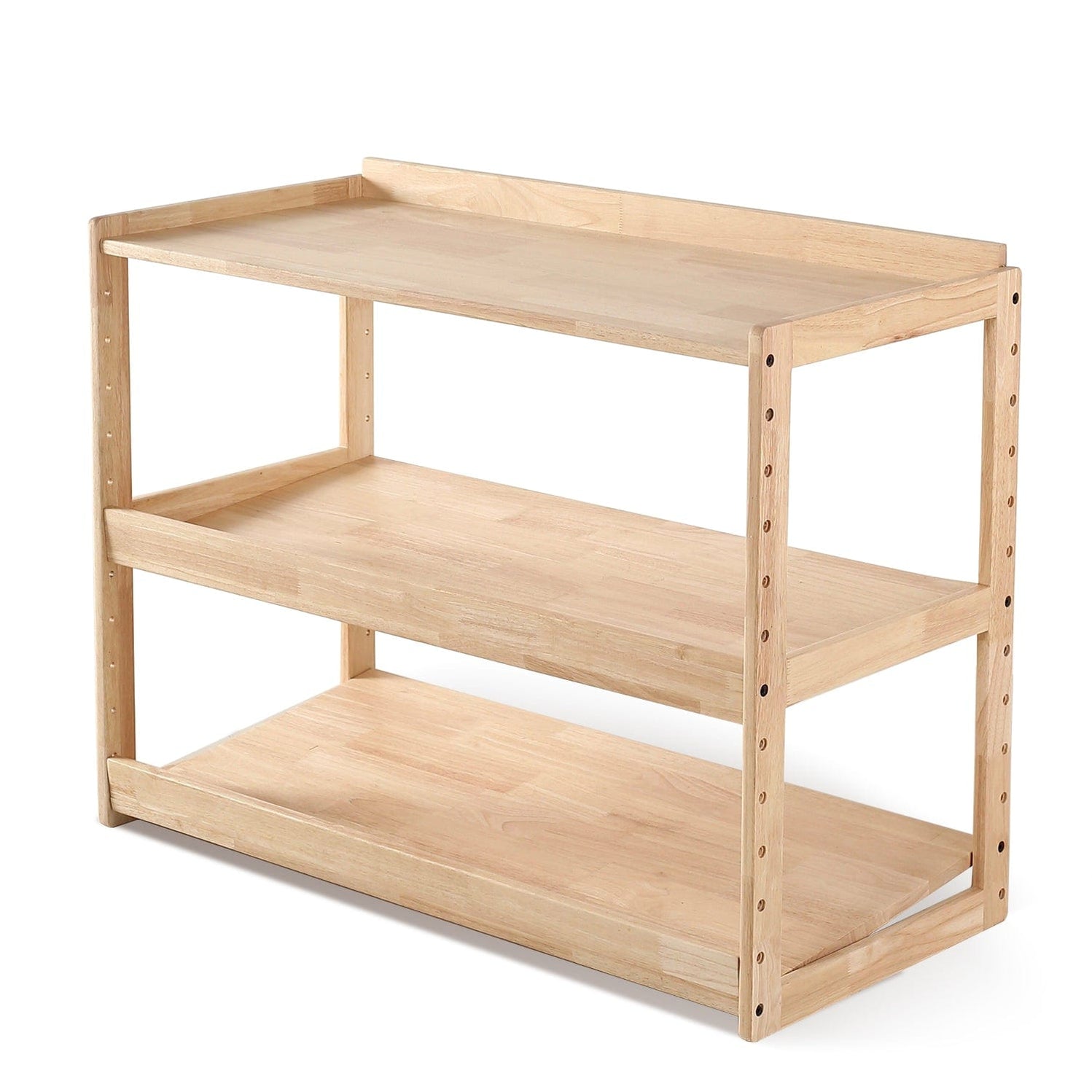 My Duckling Adjustable Solid Wood 3 Layer Storage Shelf — Toypark Australia