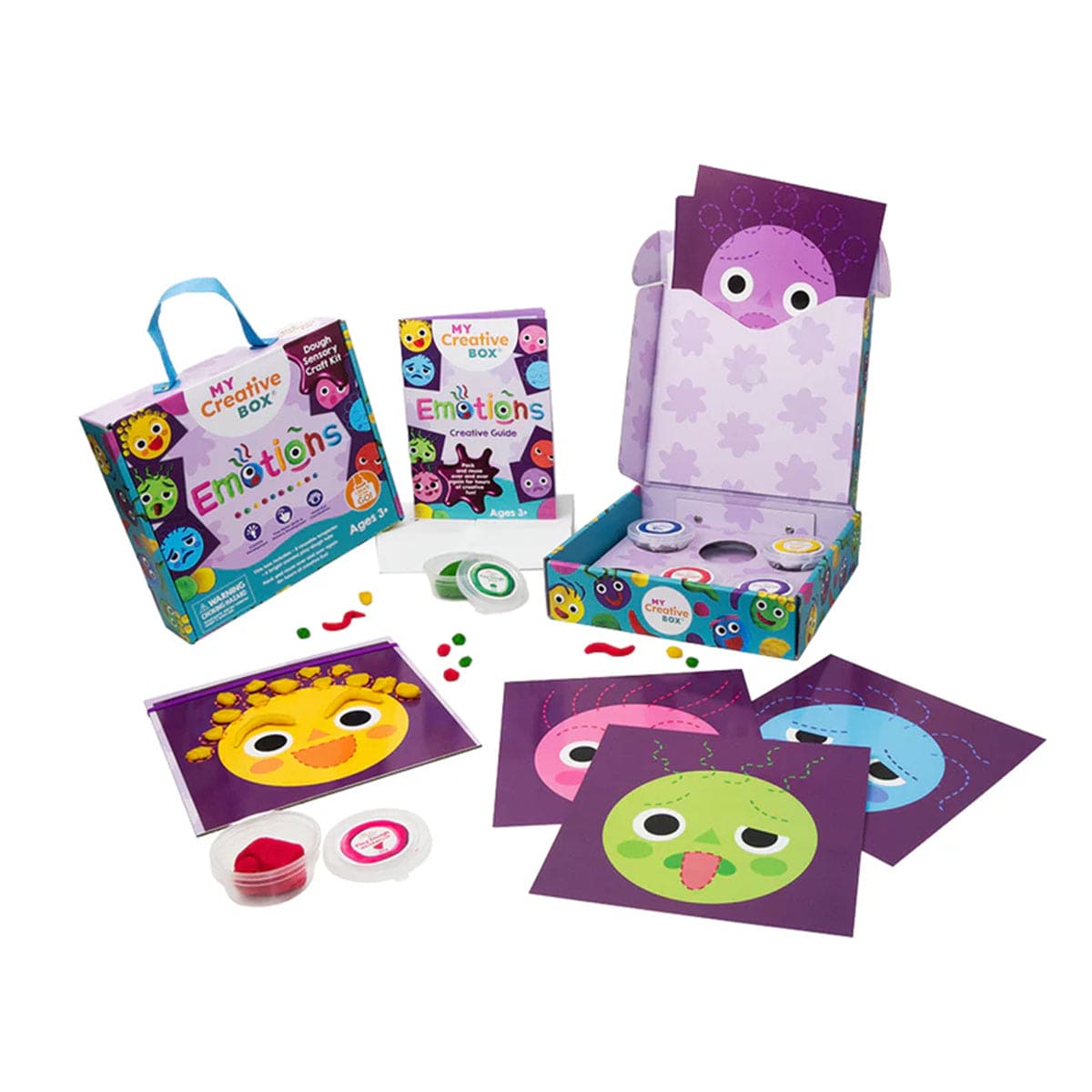 My Creative Box Emotions Dough Sensory Craft Box | Kids Art Set ...