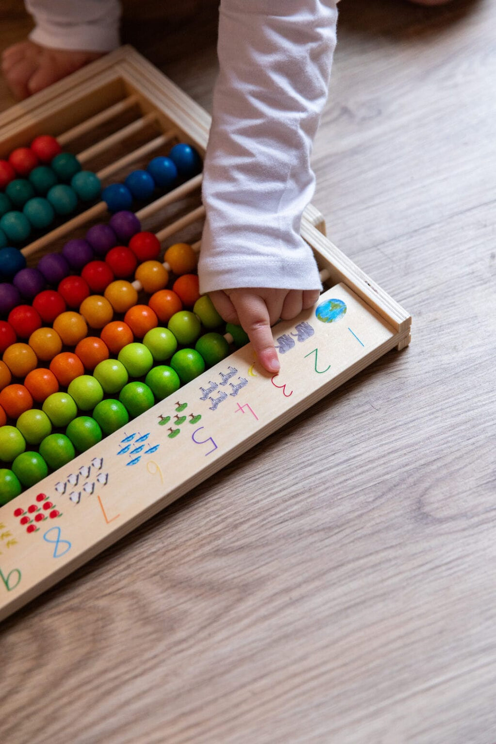 The Freckled Frog My Draw N’ Count Abacus — Toypark Australia