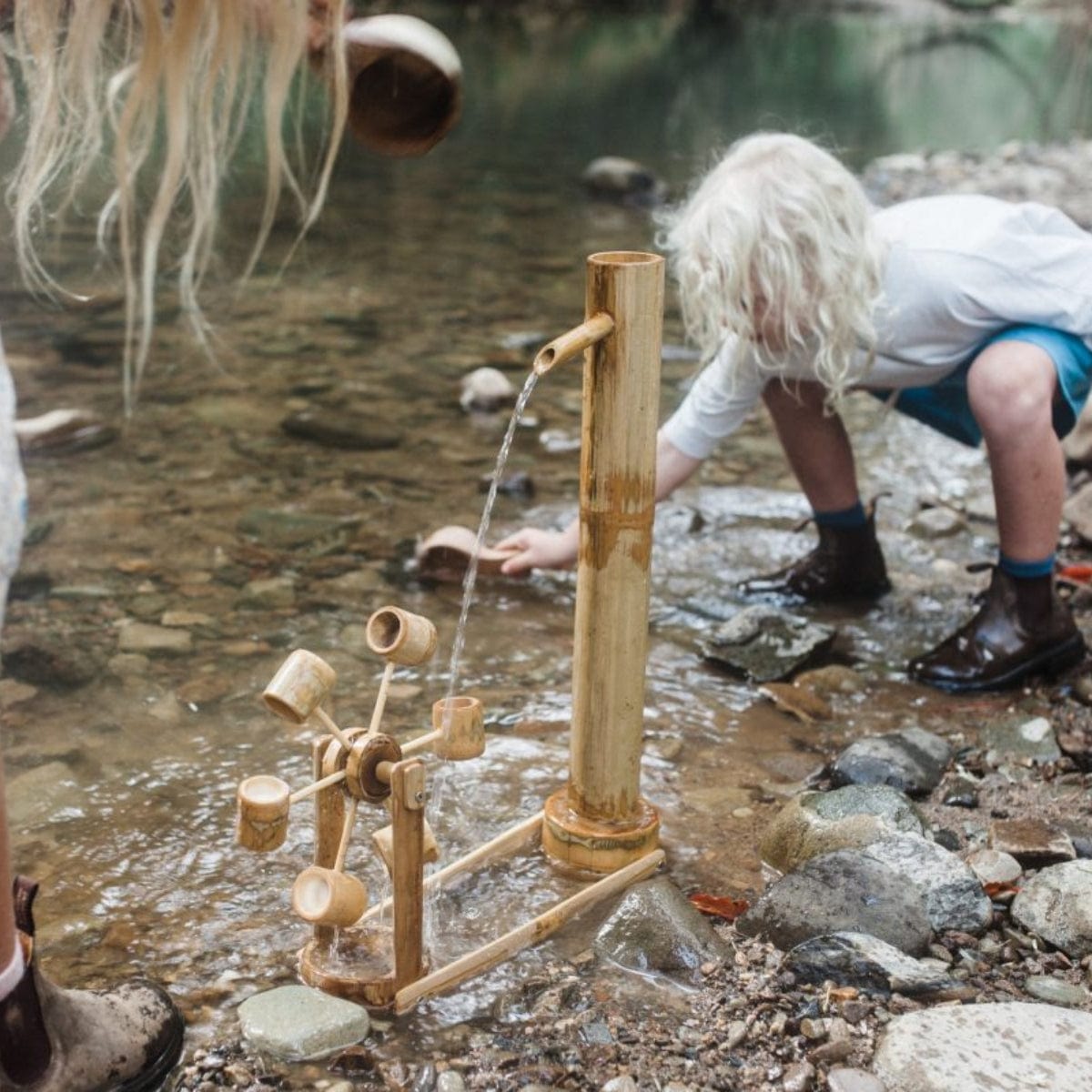 Qtoys Bamboo Water Mill — Toypark Australia