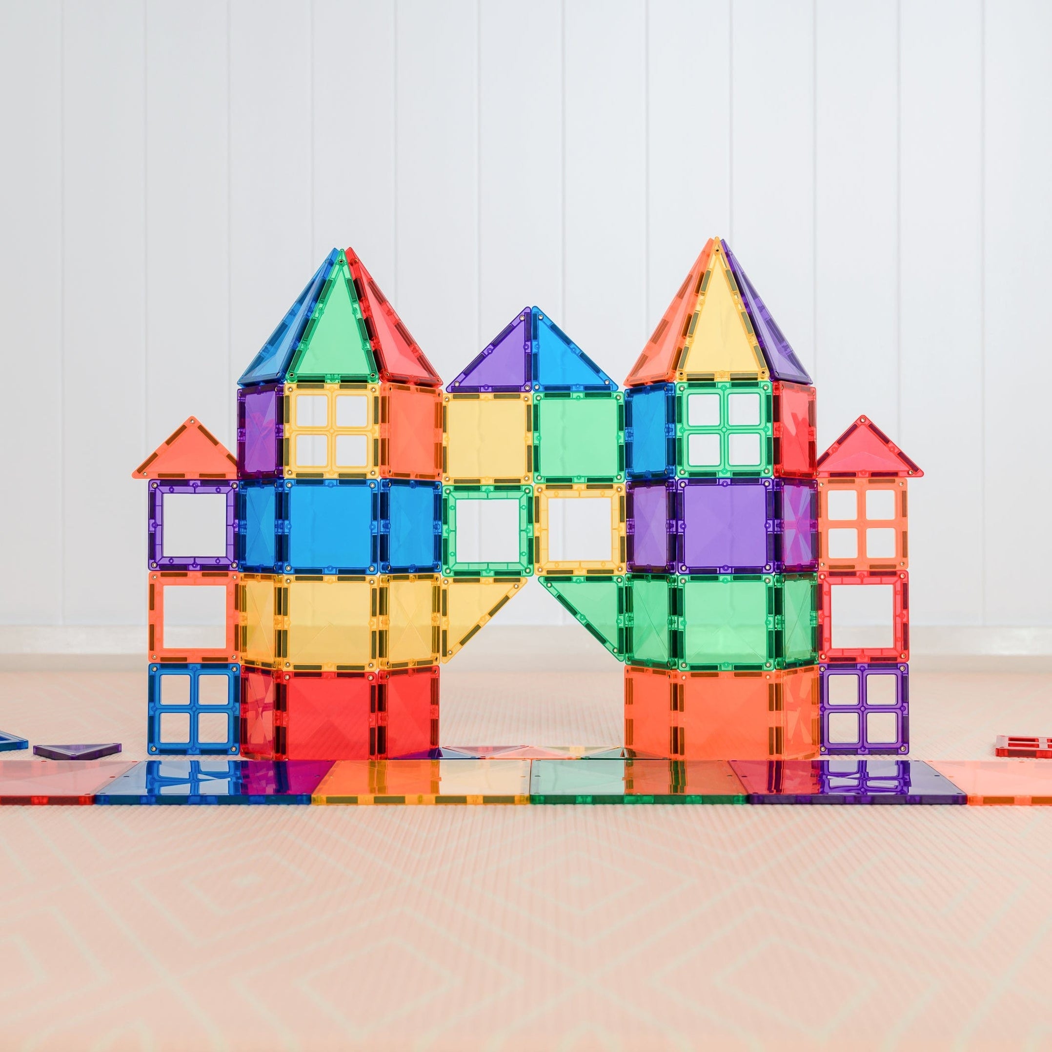 Connetix Tiles Rainbow Starter Pack 60 Piece — Toypark Australia