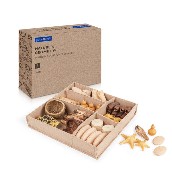 Guidecraft Nature's Geometry: Toddler Loose Parts STEM Kit — Toypark ...