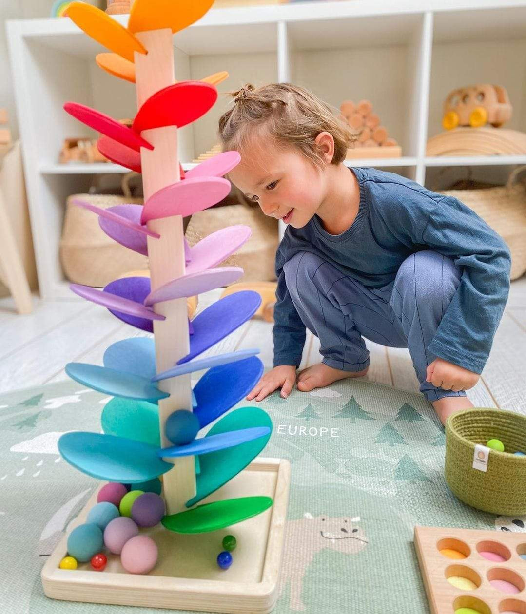 Magic Wood Marble Run Tree Medium 48cm — Toypark Australia