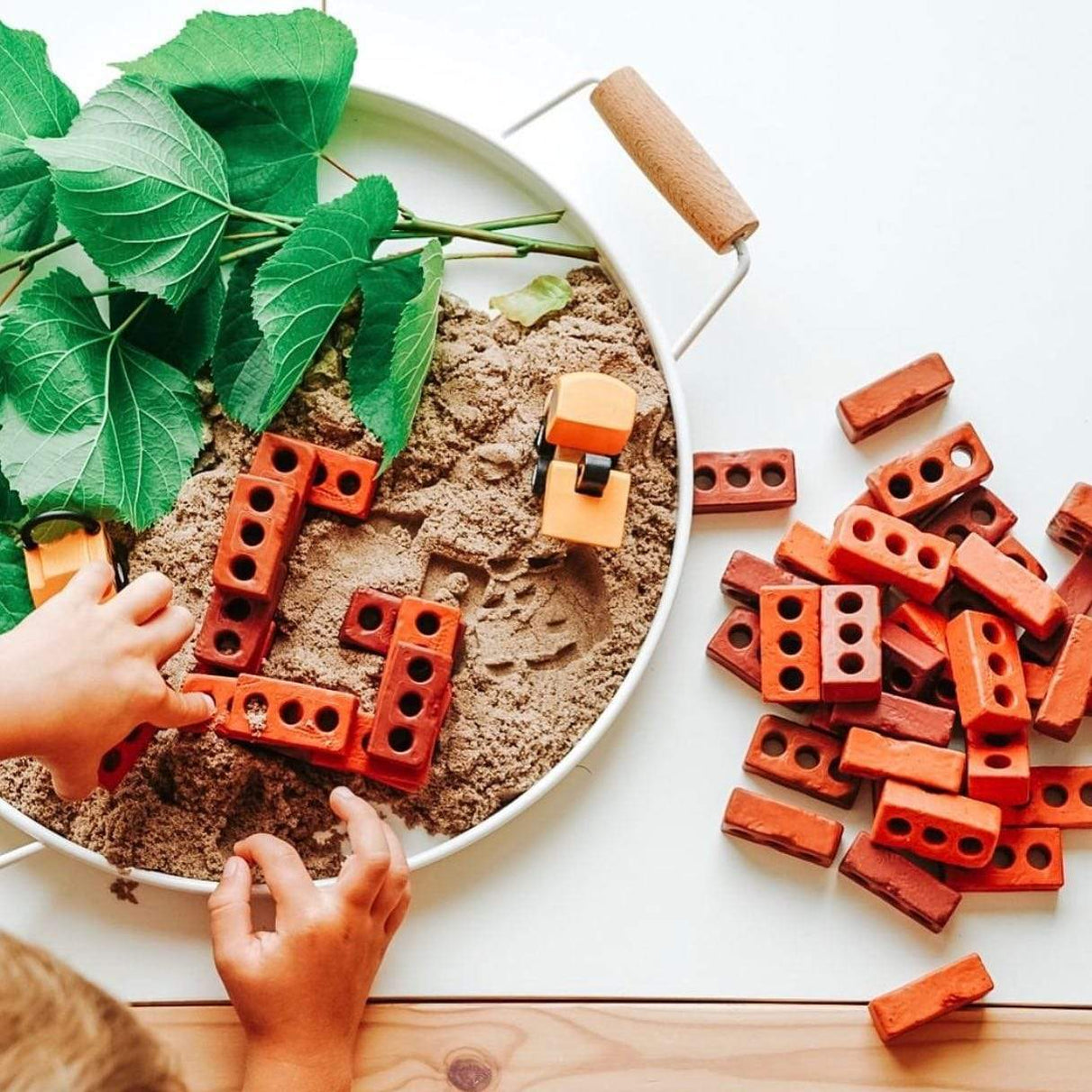 Guidecraft Little Bricks – 60 pc. Set | Wooden Blocks | Toypark ...