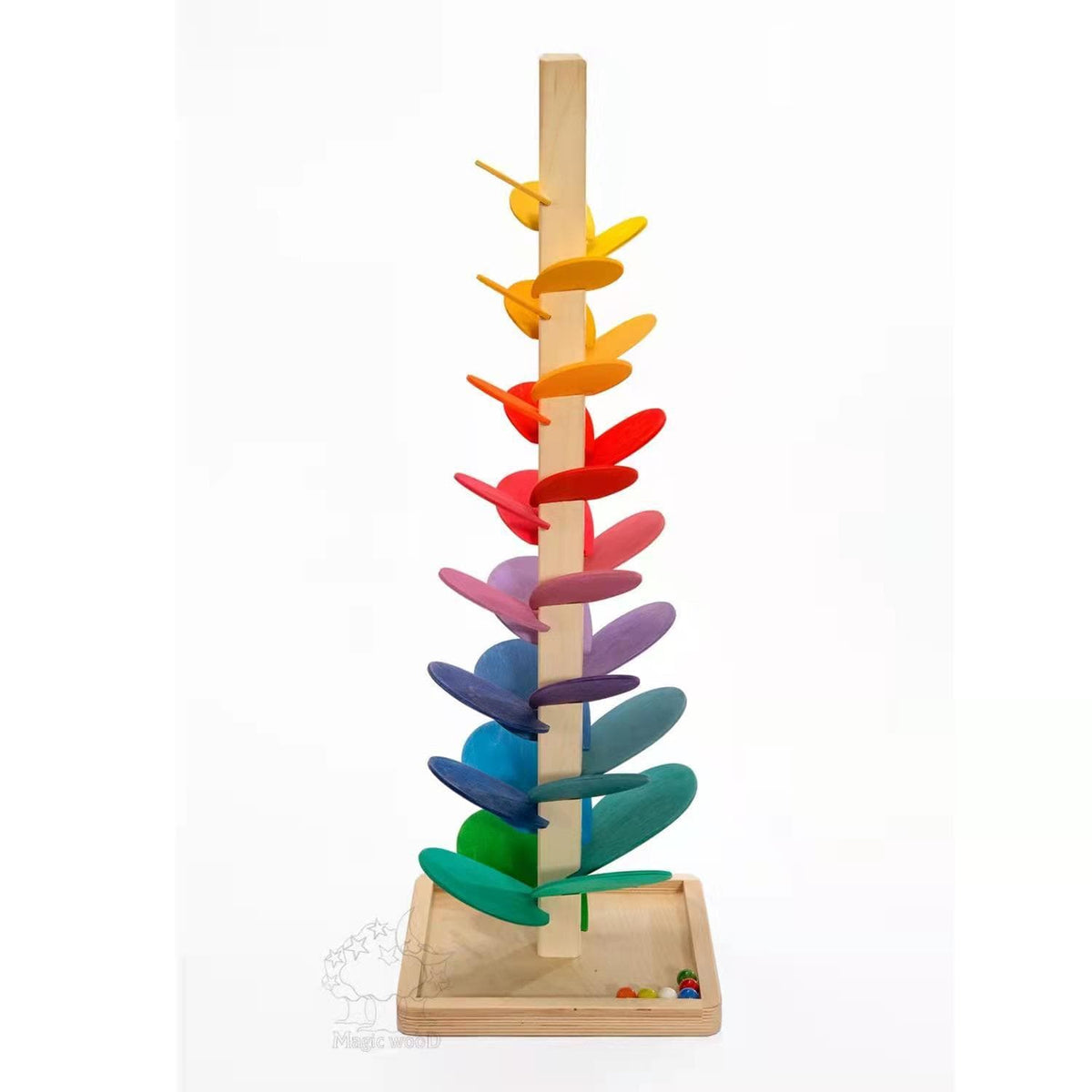Magic Wood Marble Run Tree Medium 48cm — Toypark Australia