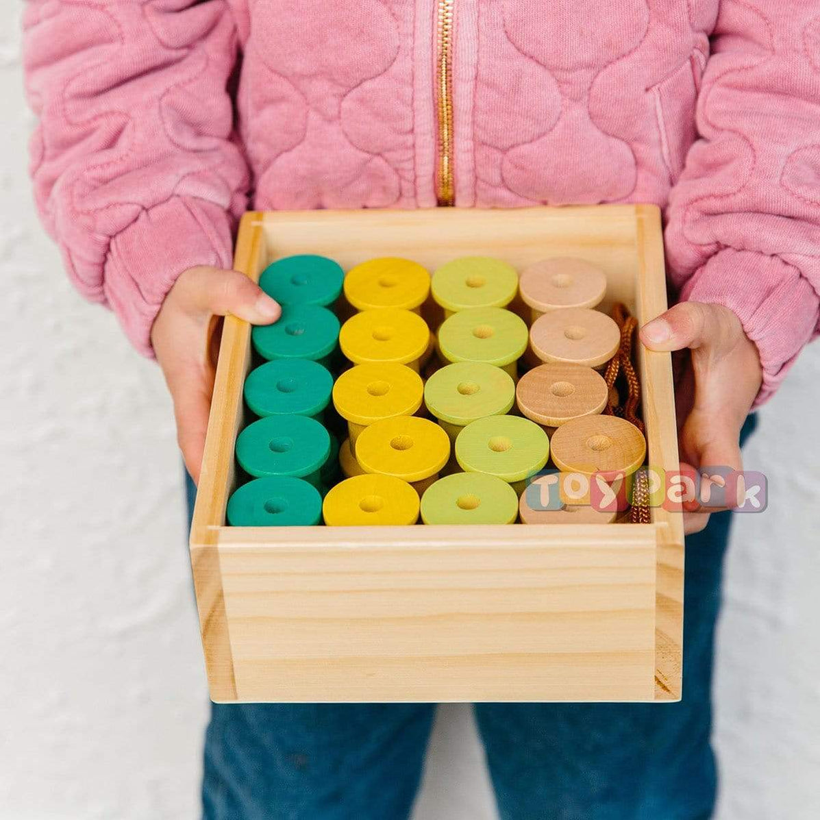 Freckled Frog Threading Cotton Reels — Toypark Australia