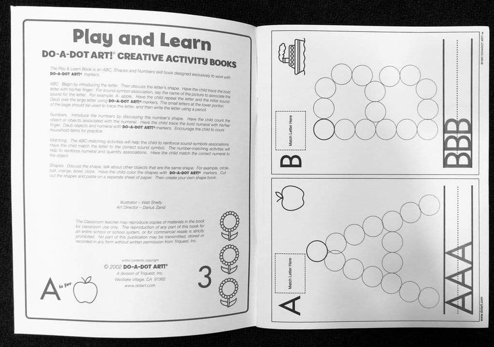 Do A Dot Art Activity Book — Play and Learn | Kids Colouring Books ...