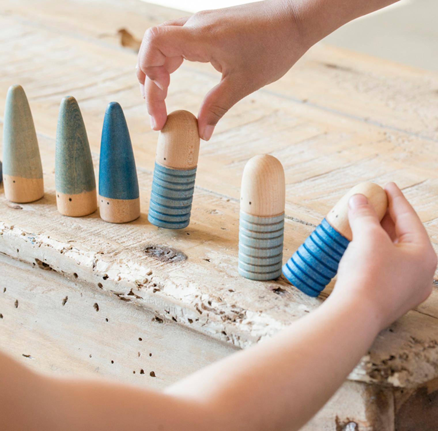 Grapat Rainbow Brots 18 Pieces | Loose Parts Play | Toypark Australia