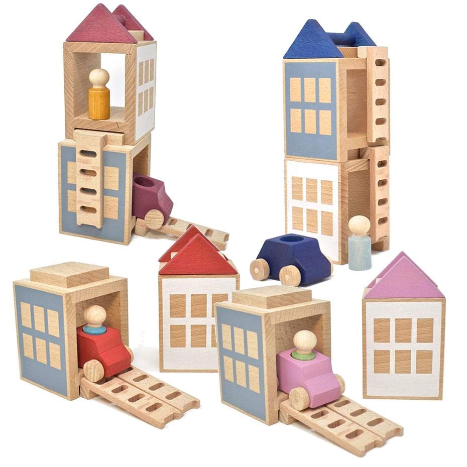 Lubulona Town Mini Set 4 Seasons (4 Sets) — Toypark Australia