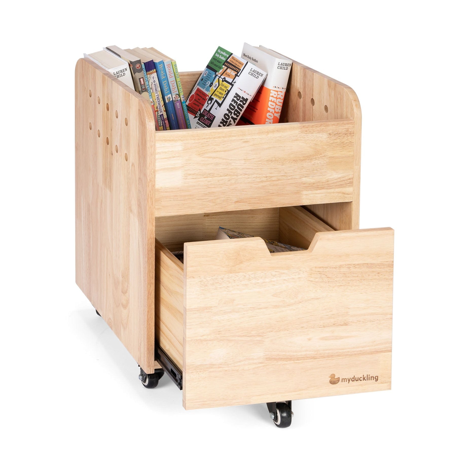 My Duckling Solid Wood Mobile Storage Unit — Toypark Australia