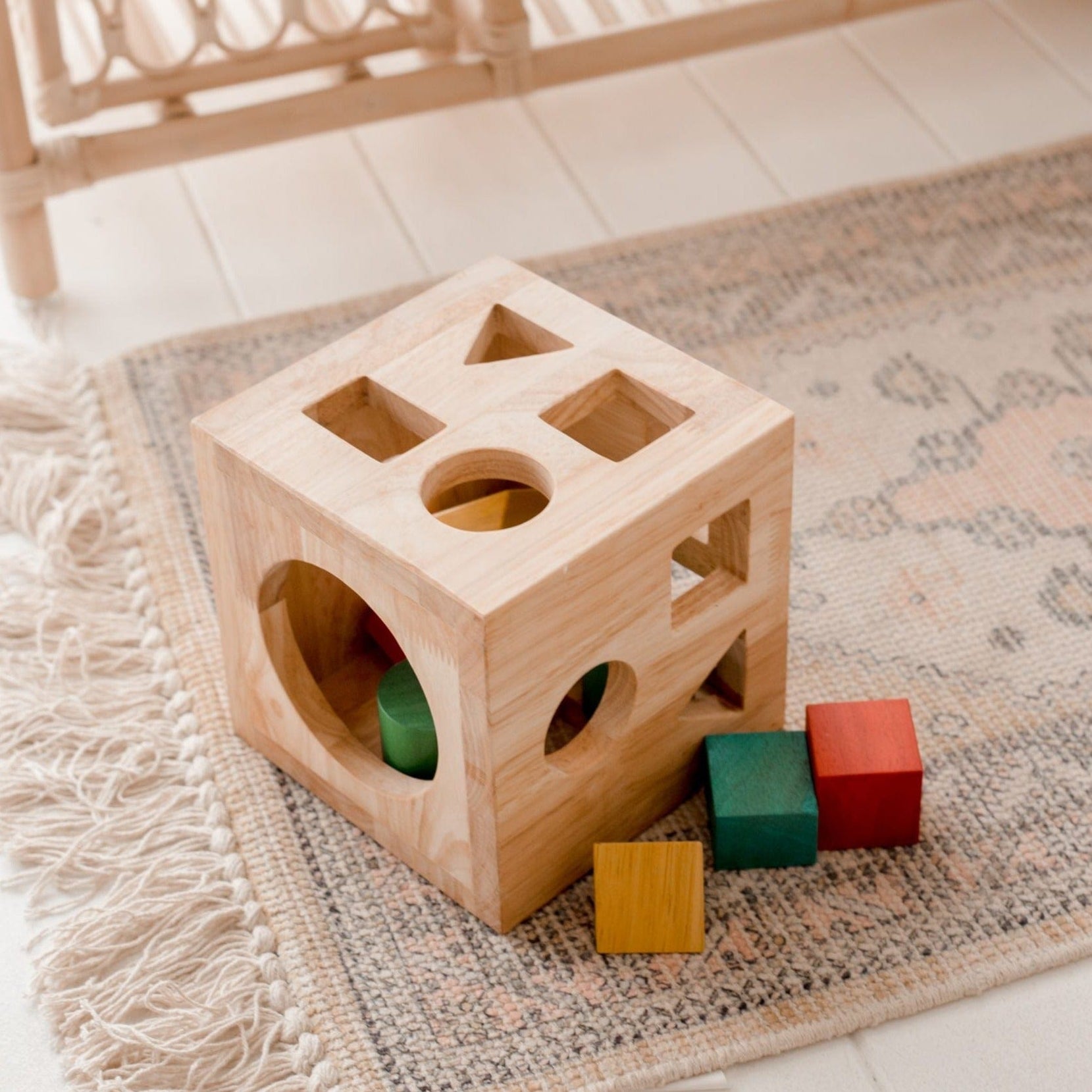 QToys Wooden Post Box | Montessori Toys | Toypark Australia