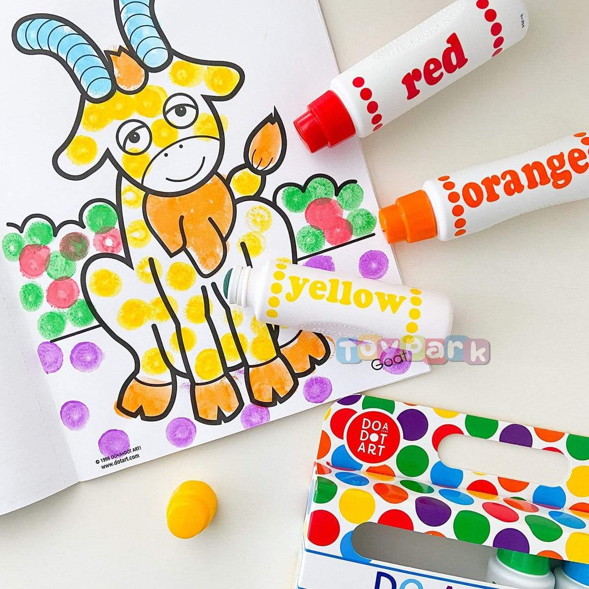 Do A Dot Art! Rainbow Markers 6 Pack — Toypark Australia