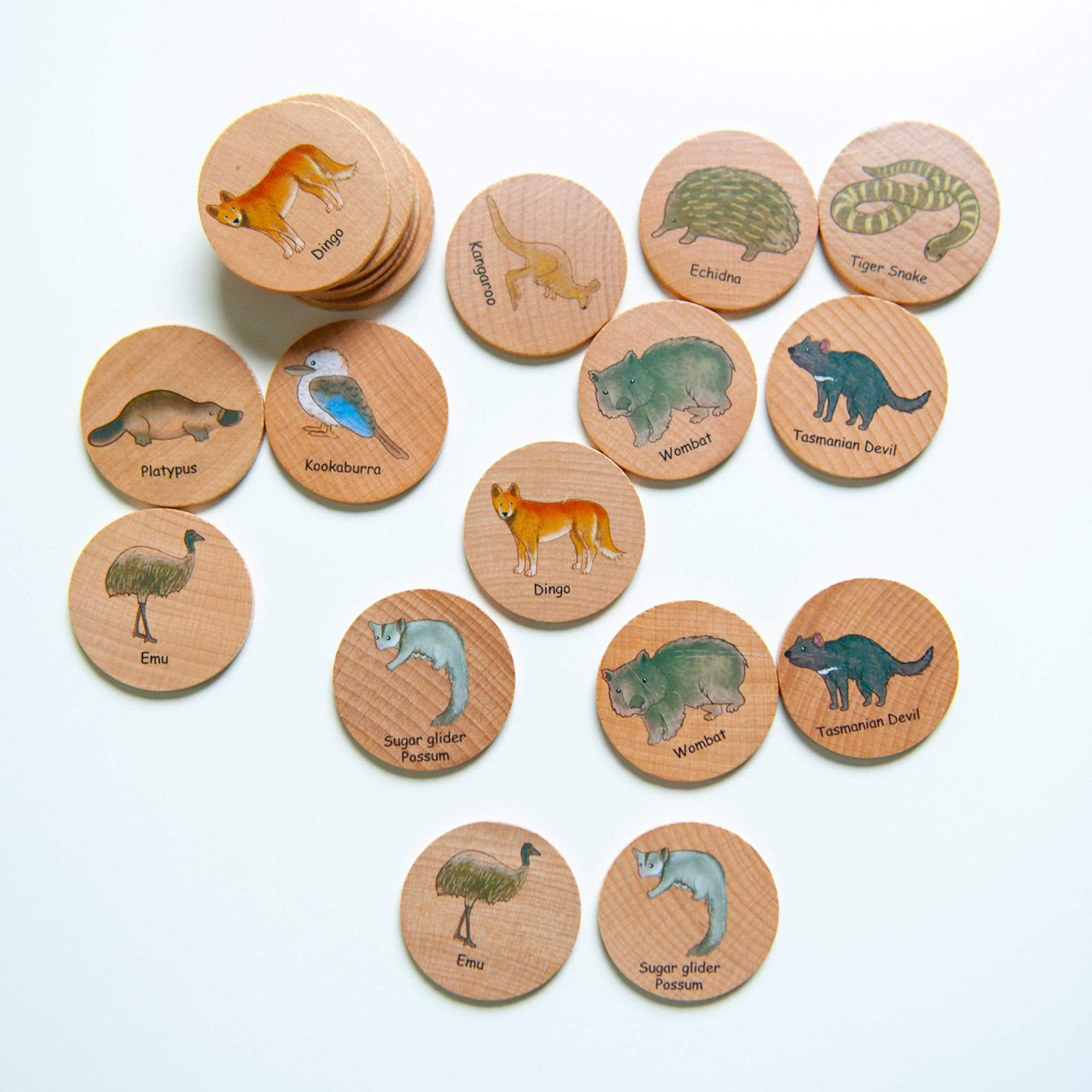 Freckled Frog Australian Animals Matching Pairs — Toypark Australia