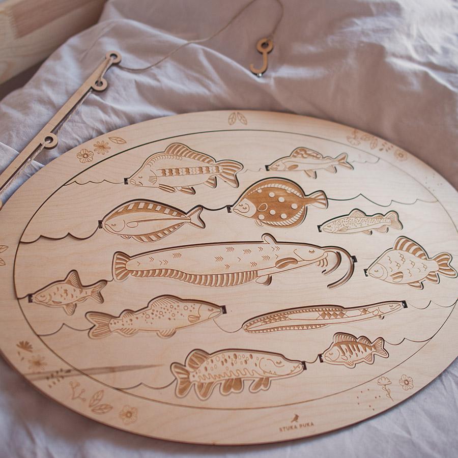 Stuka Puka Plenty of Fish in the Sea Puzzle — Toypark Australia