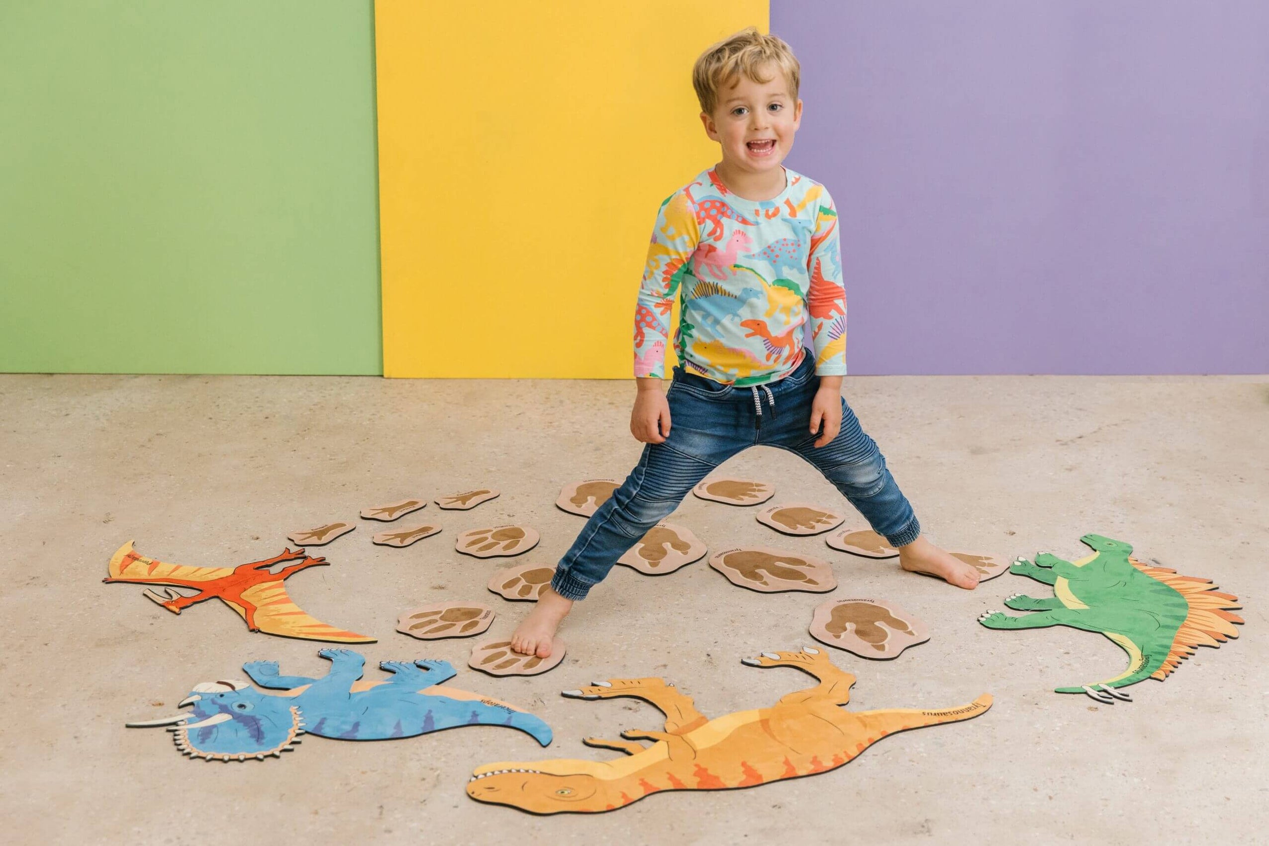 The Freckled Frog Chasing Dinosaurs! — Toypark Australia
